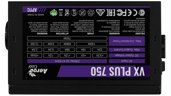 VX PLUS Stealth 750 - AeroCool