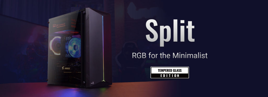 Split Tempered Glass - AeroCool