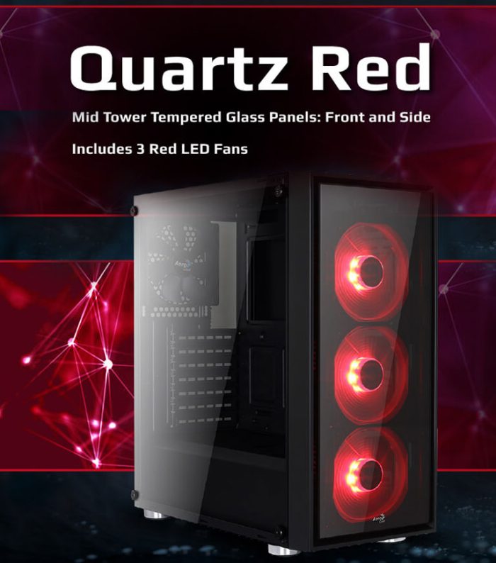 Quartz Red - AeroCool