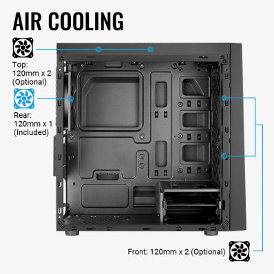 Bolt Mini Tempered Glass - AeroCool