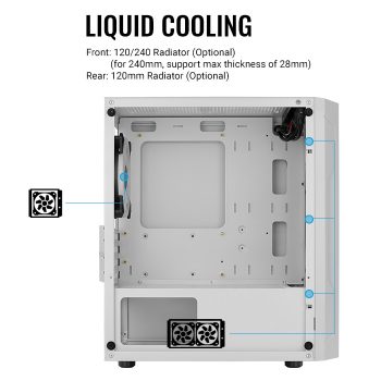 Trinity Mini White - AeroCool
